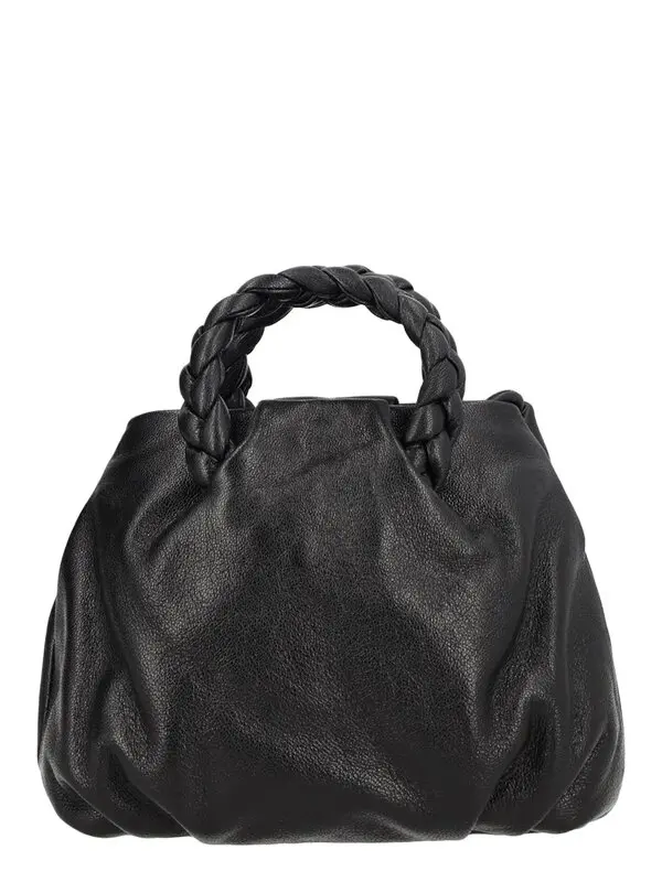 Hereu Borsa "bombon Supple Shiny" Medium - Black