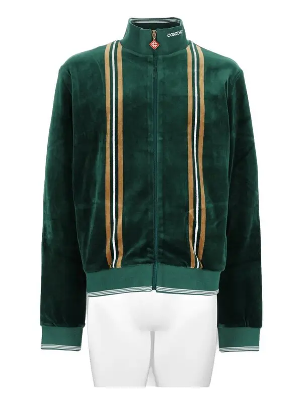 Casablanca Cotton-blend Sports Jacket - Green