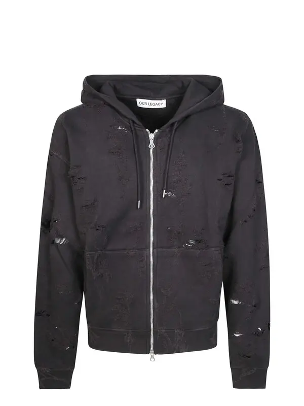 Our Legacy Rascal Hooded Sweatshirt - Marrone