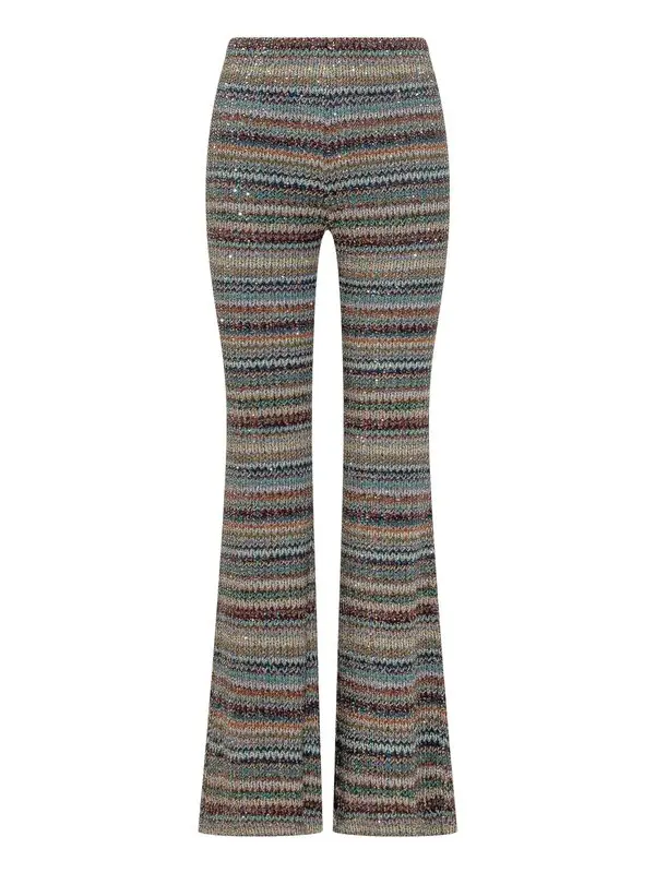 Missoni Caperdoni Trousers - Multic Blue/red/beige