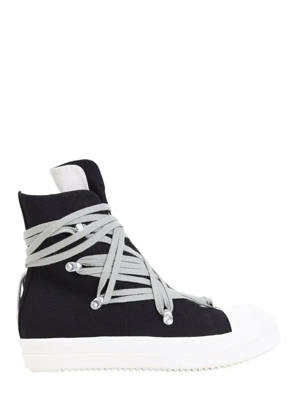 Rick Owens Megalace Sneaker - Black