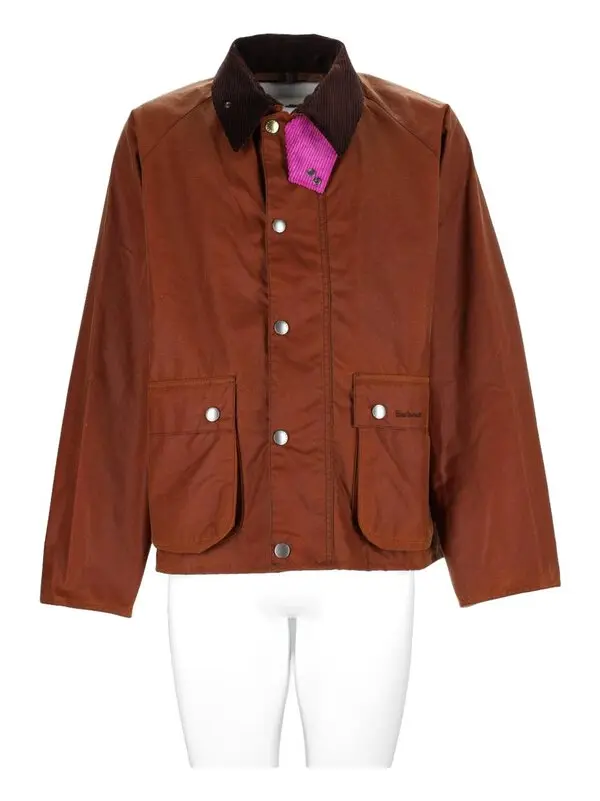 PAUL SMITH LOVES BARBOUR 100% Cotton Sports Jacket - Brown