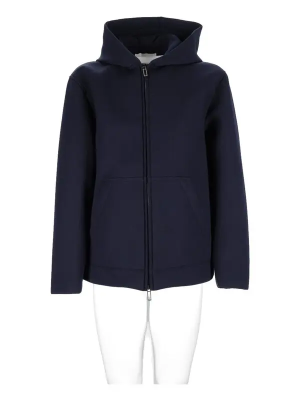 PAOLO PECORA MILANO Trench Coat In Stretch Knit Blend - Multicolour