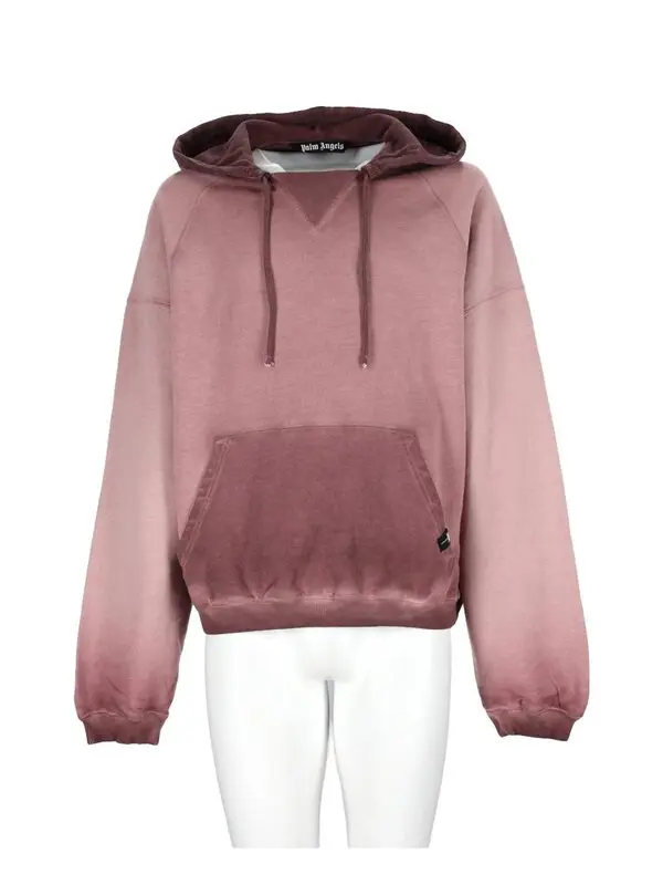 Palm Angels Signature Graphic Crewneck Sweatshirt - Brown