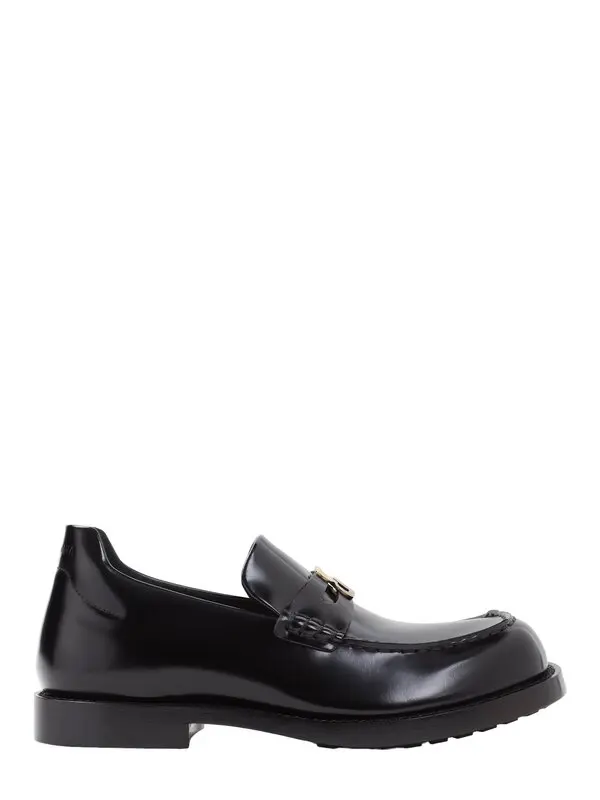 Balenciaga Comfy Leather Loafer - Black