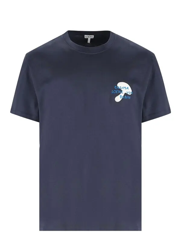 Loewe Relaxed Fit T-shirt - Navy