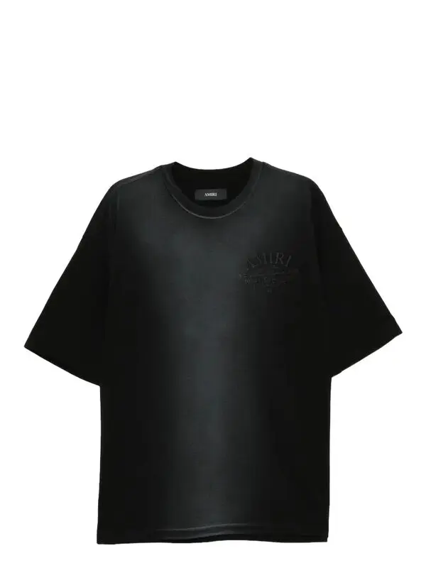 Amiri Ma Quad Bandana Oversized Tee - Black