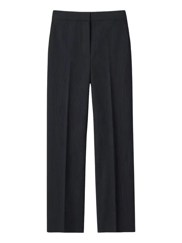 THE FRANKIE SHOP Jet Tailored Trousers In Technical Fabric - Black