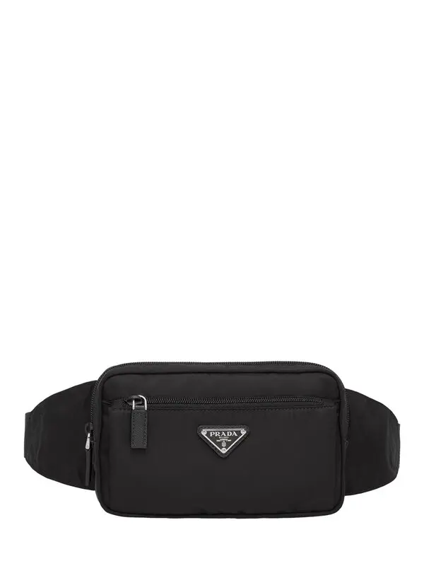 Prada Nylon Belt Bag - Nero