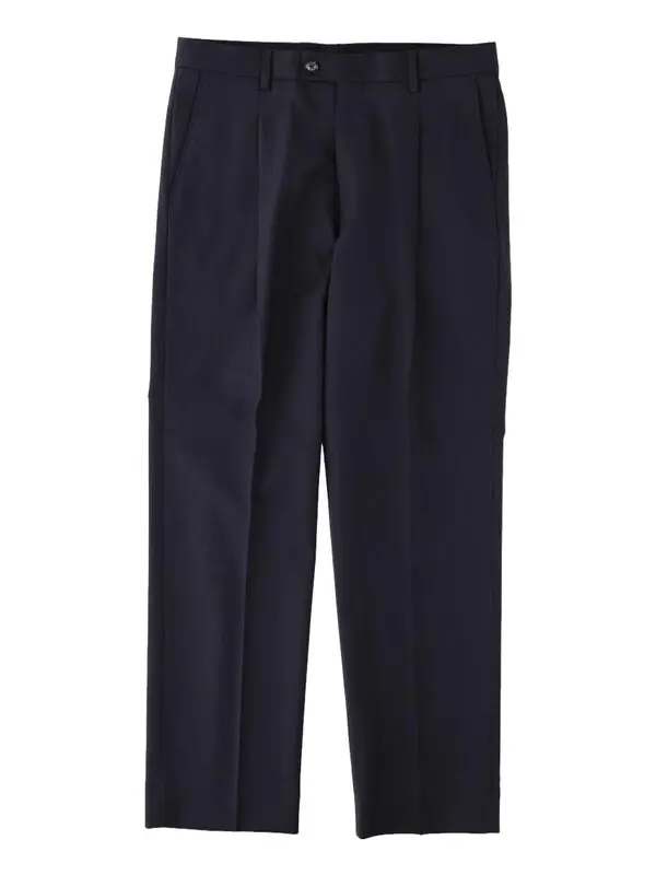 BE ABLE Tailored Wool-blend Trousers - Blue