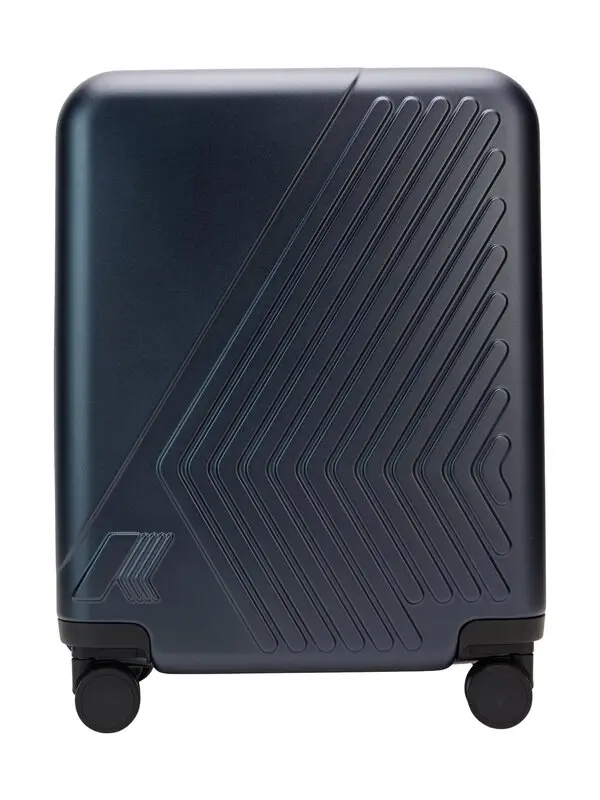 K-WAY Trolley Eudoxie Mini Hard Suitcase - Blue