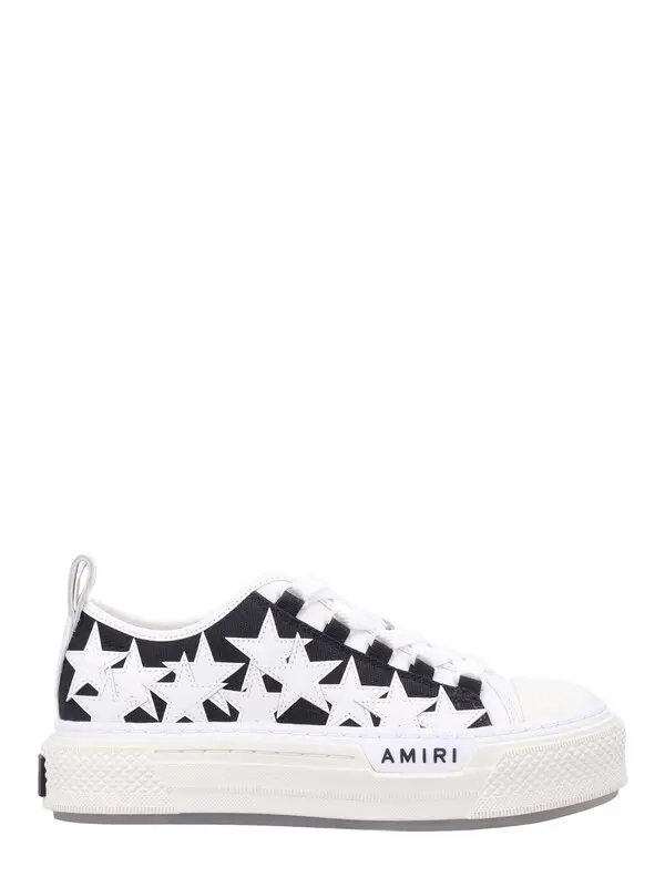 Amiri Star-detail Platform Low-top Sneaker - Nero
