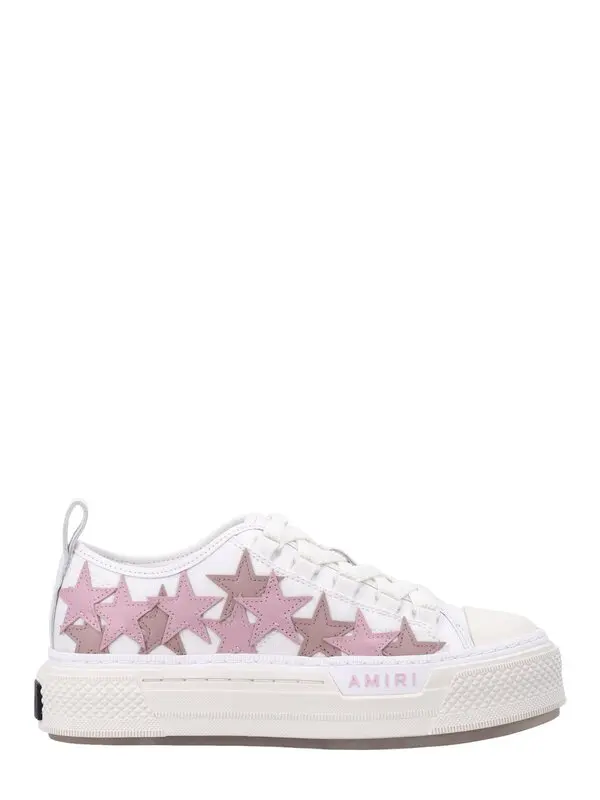 Amiri Star-detail Low-top Sneakers - Rosa