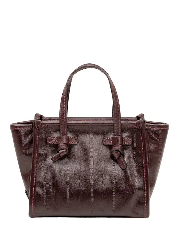 GIANNI CHIARINI Miss Marcella Handbag - Antique Ruby
