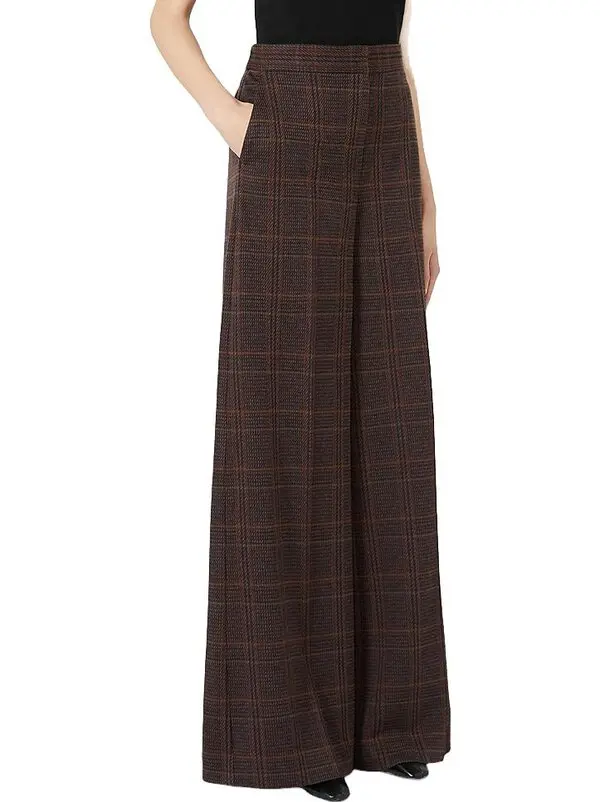 Max Mara Mxmemiro Pants - Brown/bordeaux