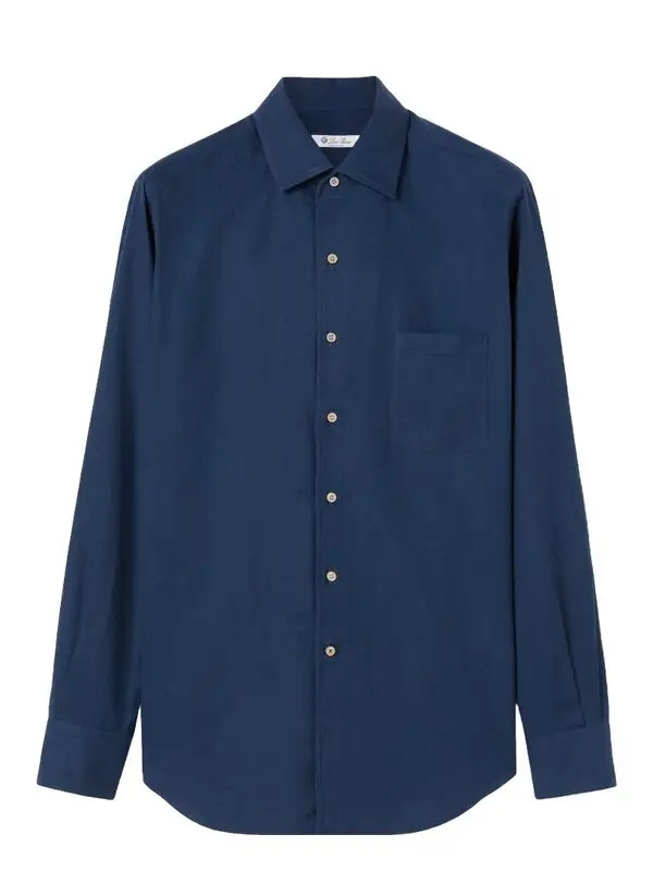 Loro Piana Logo Shirt - Blue