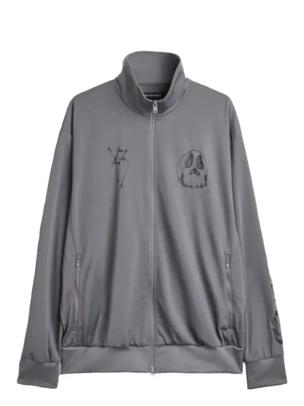 Y3 Chito Pattern Sports Jacket - Grey