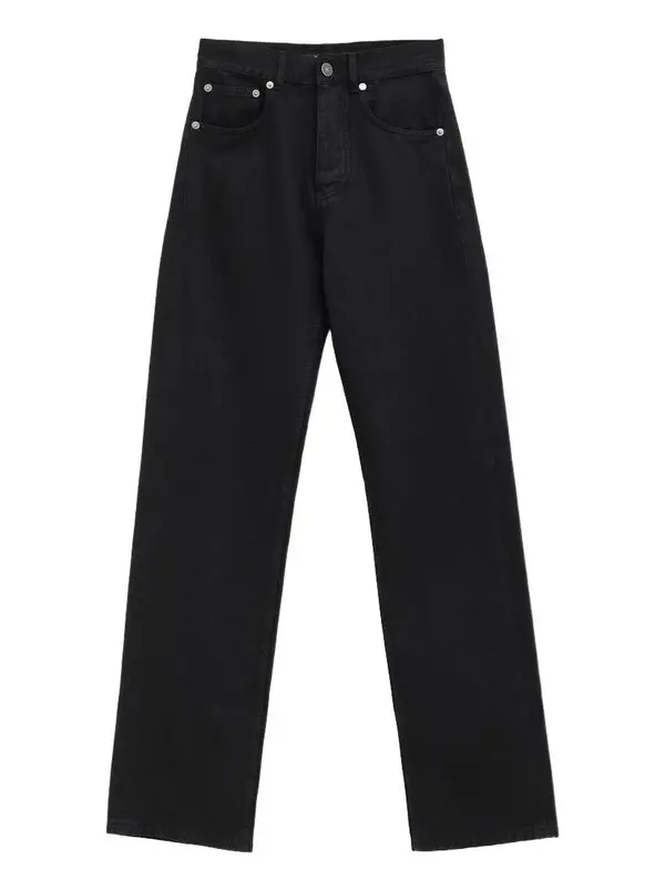 Phoebe Philo Straight-leg Jeans - Black