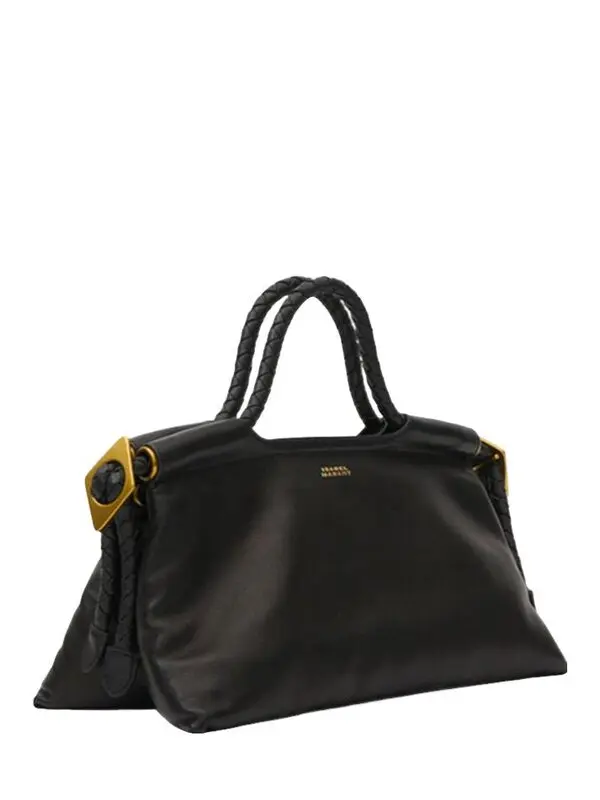 Isabel Marant Étoile Pipa M Leather Bag - Black