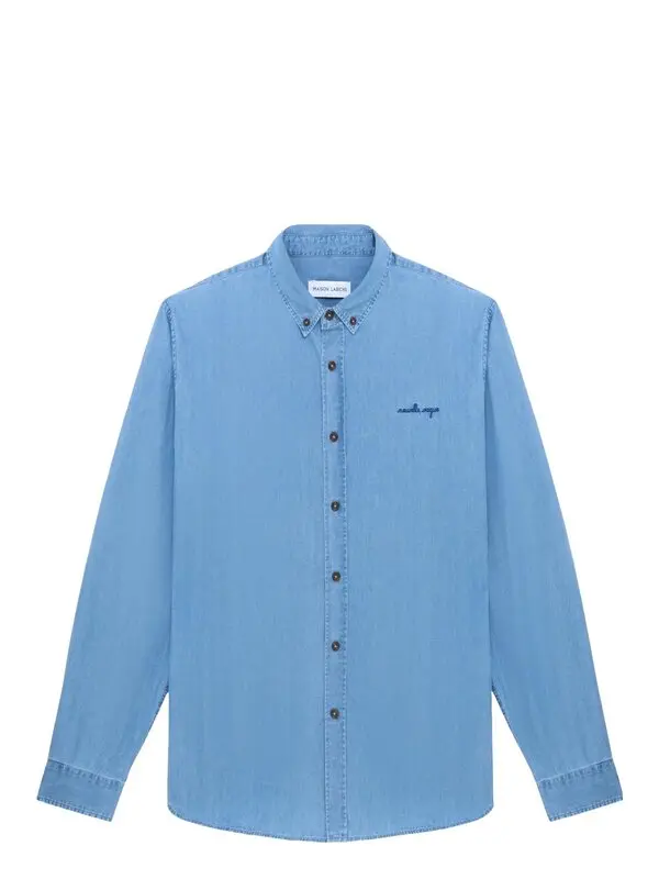 Maison Labiche Malesherbes New Wave Shirt - Chambraybleached