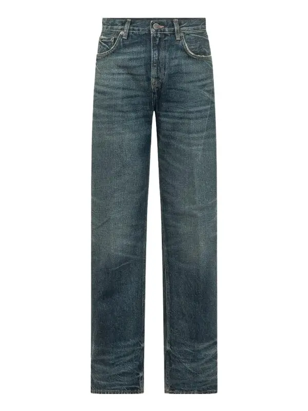 HAIKURE Bonnie Logo Patch Jeans - Blue