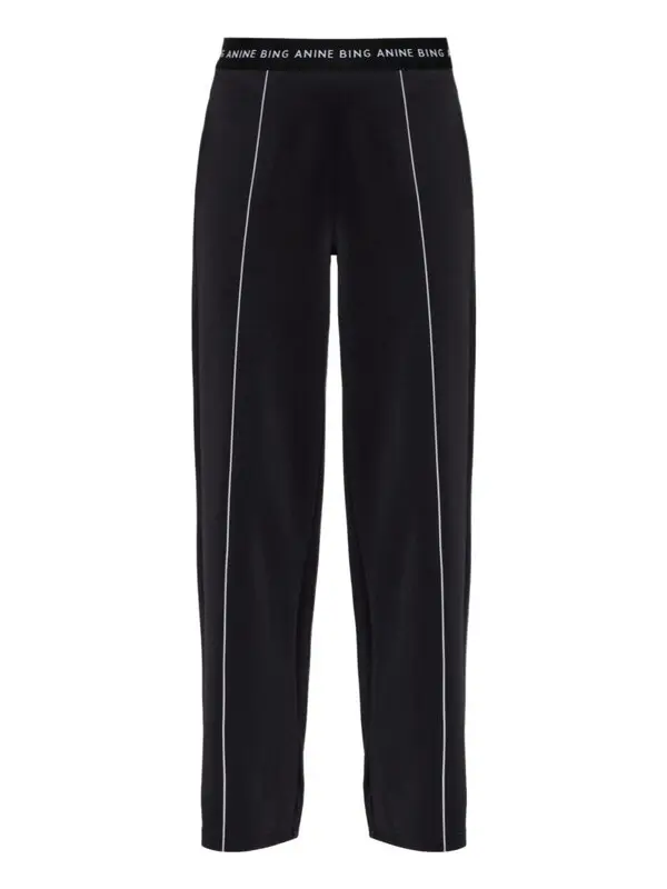 ANINE BING Sari Jogger Trousers - Black