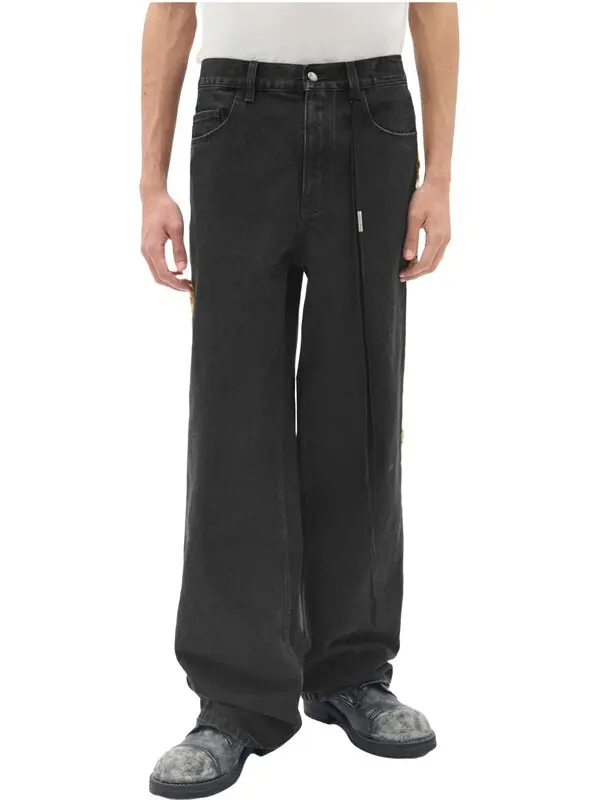 ANN DEMEULEMEESTER Hanno Loose-fit Jeans - Black