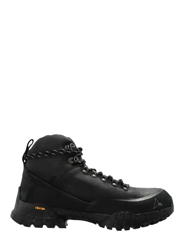 ROA Andreas Leather Sneakers - Black