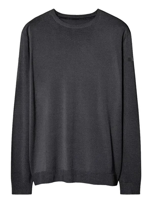 RRD Maxell Round-neck Sweater - Grey