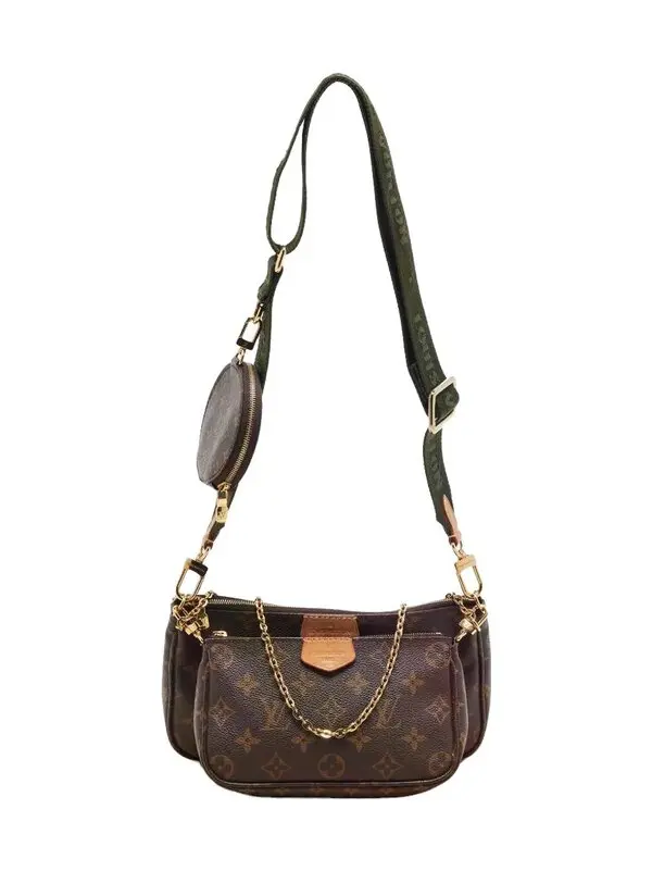 LOUIS VUITTON Multi Pochette Accessoires Monogram Cross Body Bag - Brown