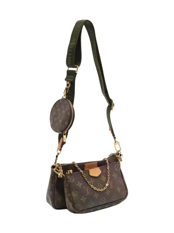 LOUIS VUITTON Multi Pochette Accessoires Monogram Cross Body Bag - Brown