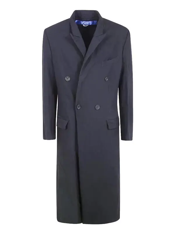 Junya Watanabe Double-breasted Peacoat - Black
