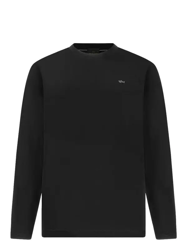 Paul & Shark Aqua Touch Cotton T-shirt - Black