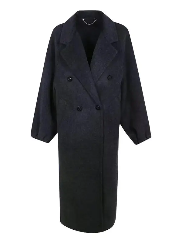 GIOVANNI PARIS Manola Double-breasted Coat - Grey