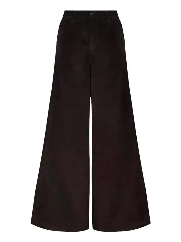 LOIS Corduroy Palazzo Pants - Brown
