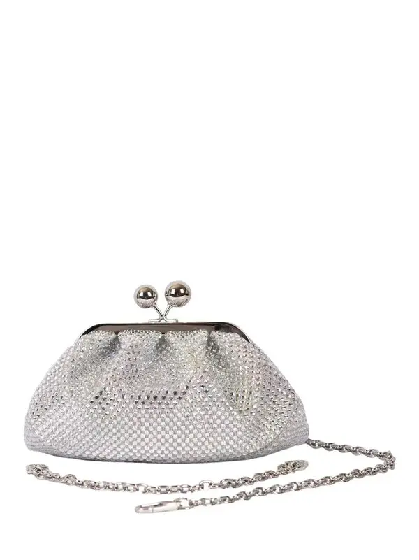 Max Mara Pasticcino Clutch Bag - Silver