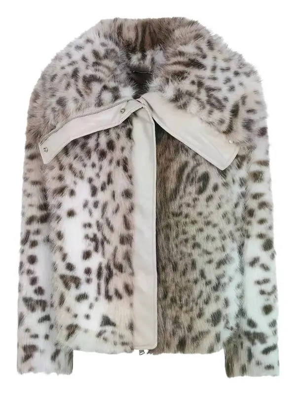 DRHOPE Leopard-print Jacket - Neutrals