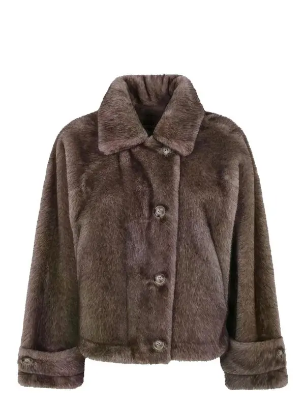 DRHOPE Button-up Jacket - Brown