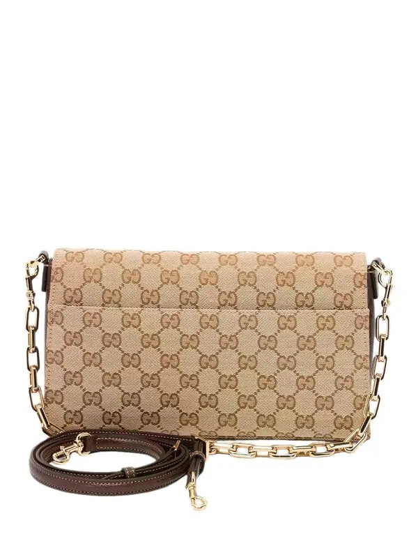 Gucci Horsebit Ristretto Medium Shoulder Bag - Neutrals