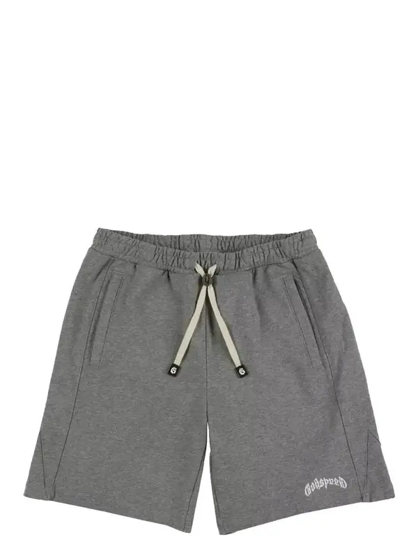GODSPEED Vital Logo-embroidered Shorts - Grey