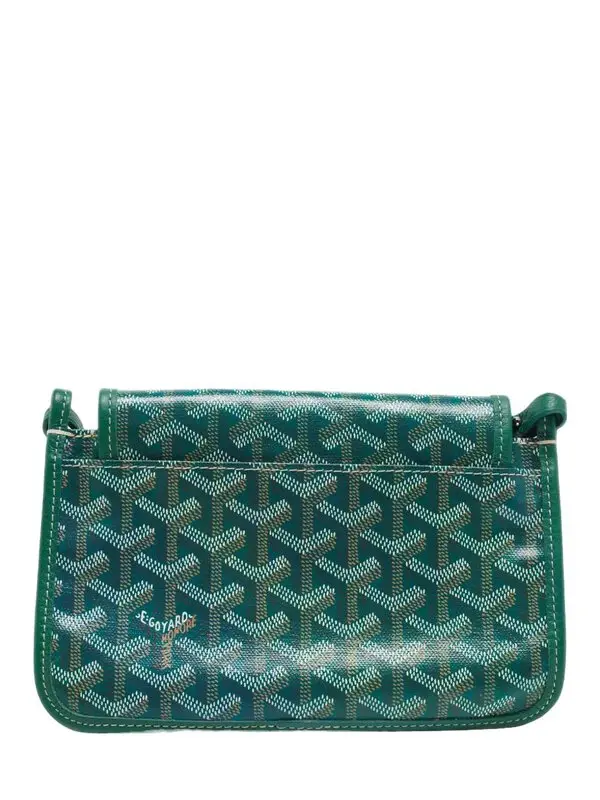 Goyard 2023 Plumet Goyardine Crossbody Bag - Green