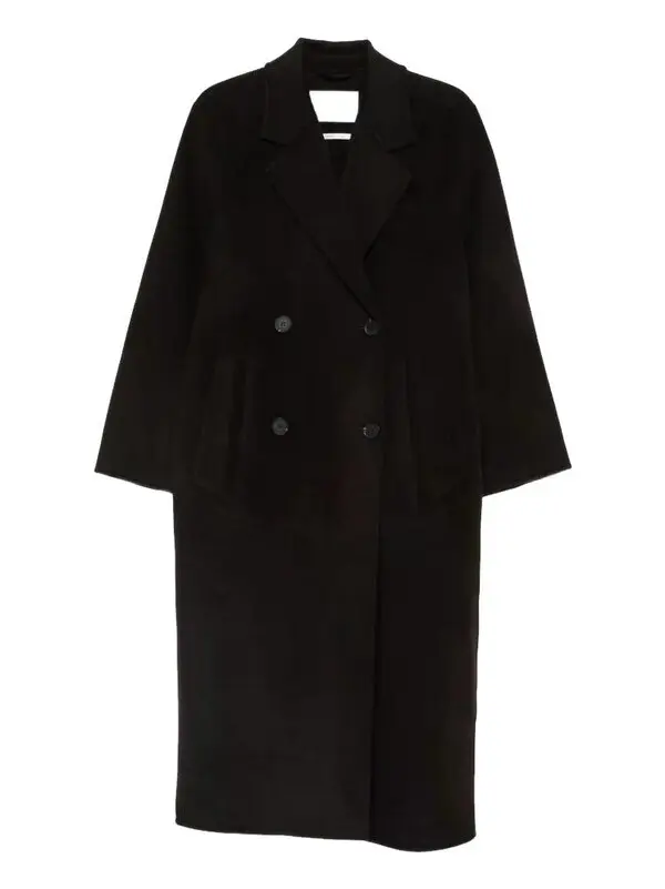 IVY OAK Double-breasted Coat - Brown