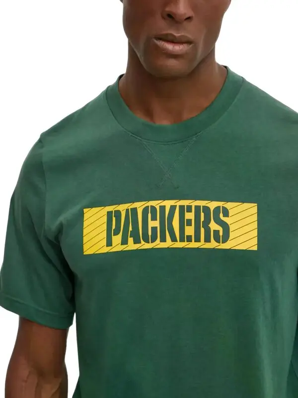 Nike X Bay Packers Logo-print T-shirt - Green