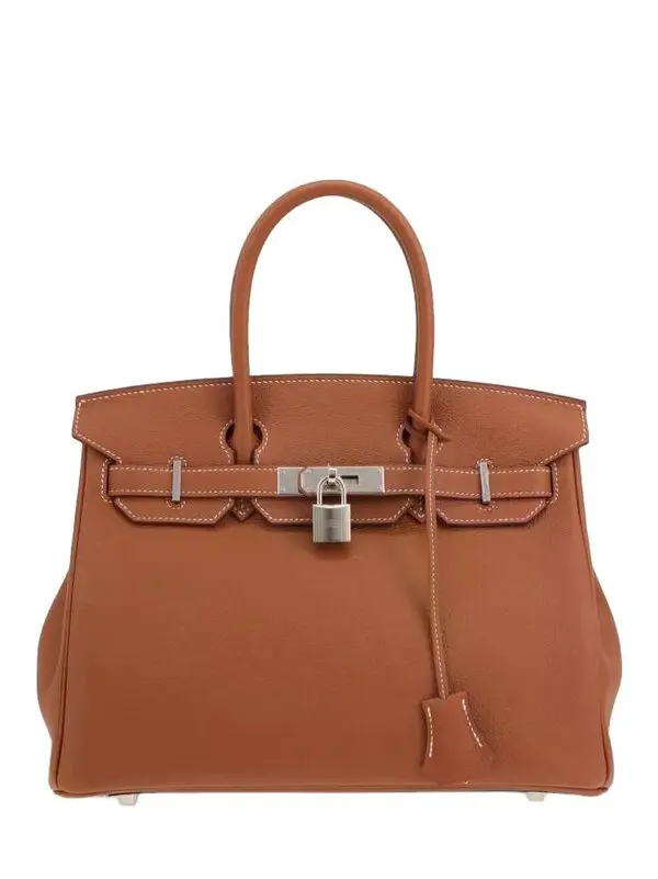 Hermès 2025 30 Birkin Togo Handbag - Brown