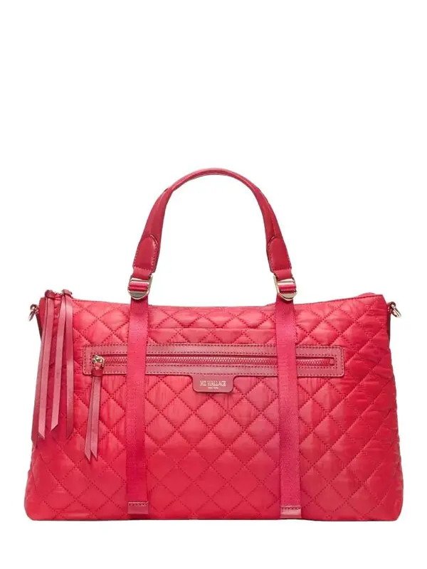 Mz Wallace Medium Park Quilted Tote Bag - Red