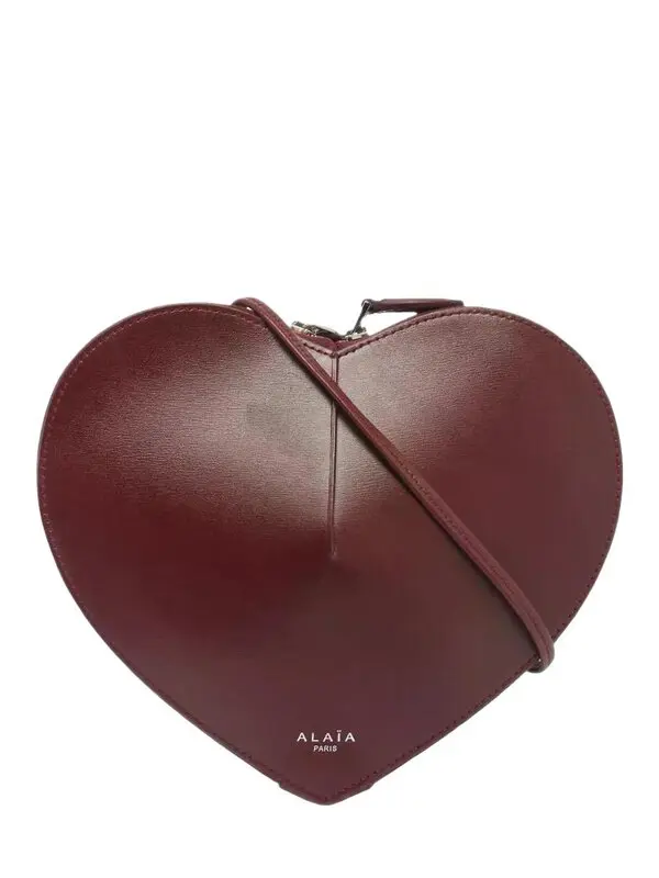 Alaïa Le Coeur Heart Shoulder Bag - Red