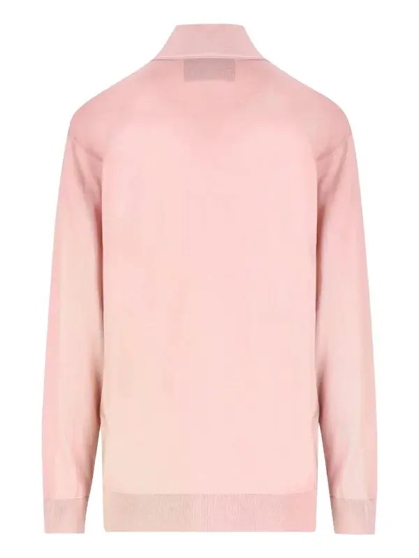 Valentino Garavani Bow-detail Vlogo Sweater - Pink