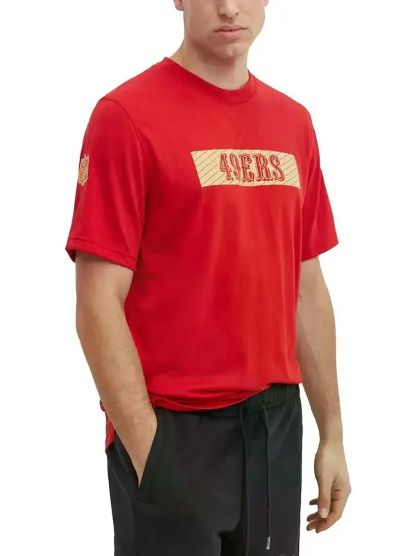 Nike San Francisco 49ers Sideline Player Logo-patch T-shirt - Red
