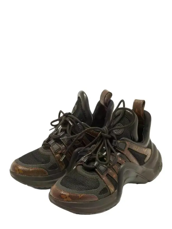 LOUIS VUITTON Archlight Monogram Canvas Sneakers - Black