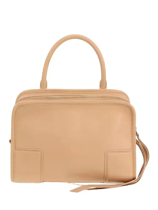 Loewe 2020s Amazona Leather Tote Bag - Neutrals